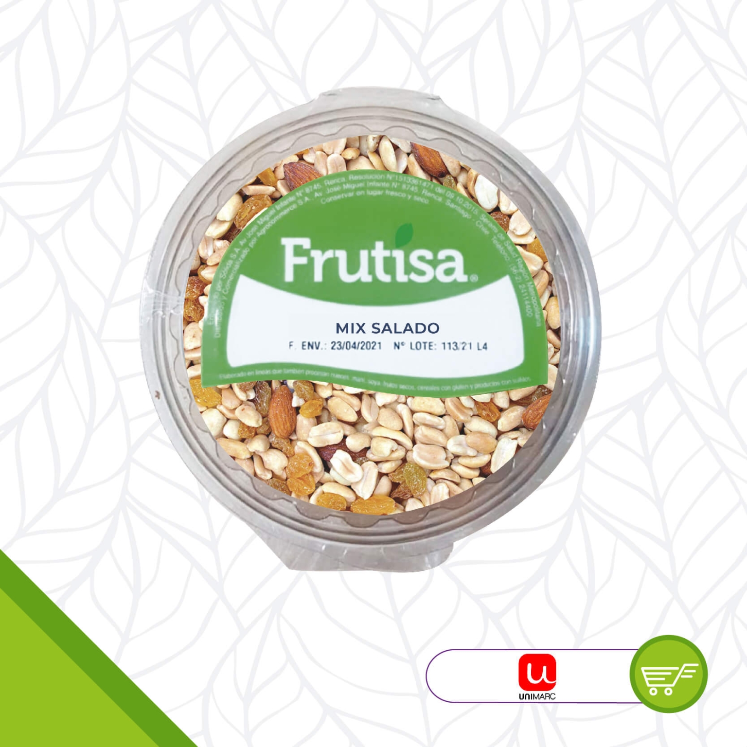 Mix Salado Frutisa 300 g. - Bienvenidos a Frutisa Chile