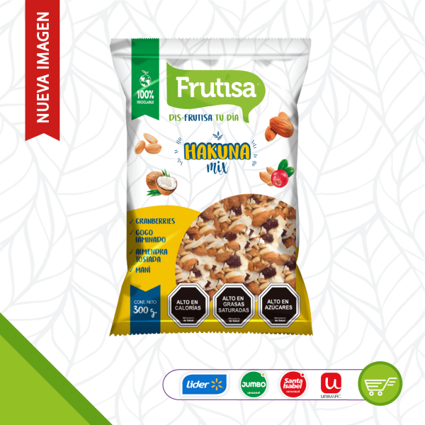Mix Hakuna Frutisa 300 g. - Bienvenidos a Frutisa Chile